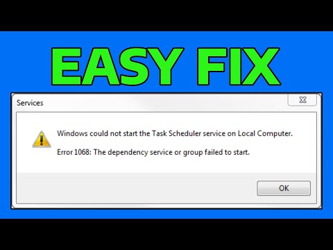 How To Fix The Dependency Service Or Group Failed To Start Error
