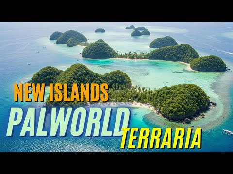 Palworld Terraria - New Small Islands