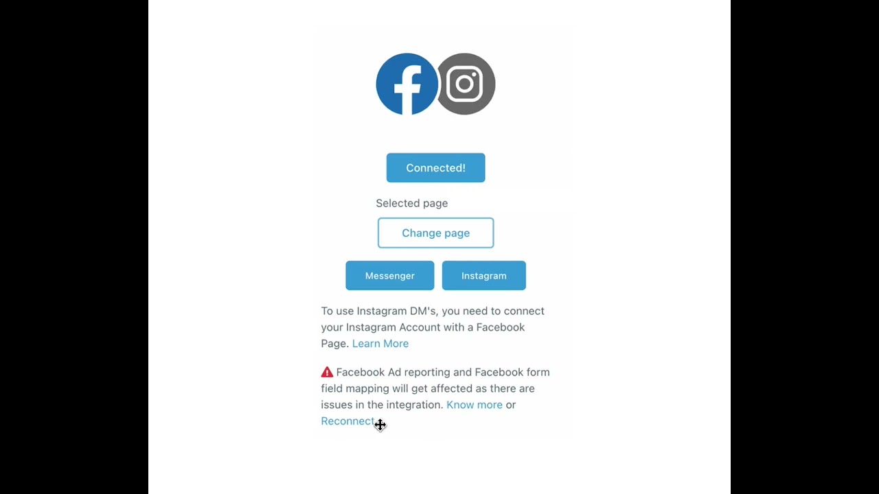 facebook integration permissions error checking 720p