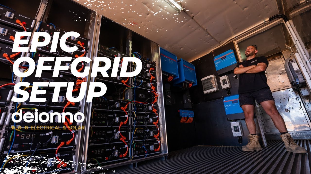 EPIC OFF GRID SOLAR INSTALLATION - VICTRON - PYLONTECH - SOUTH AUSTRALIA