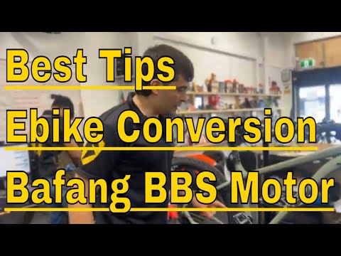 Bafang Ebike Conversion Kit Installation Advanced Tips! Electric Bike REID 750W 48V BBS 01 02 HD