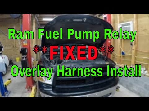 Installing a Dodge fuel pump relay bypass for a faulty TIPM repair