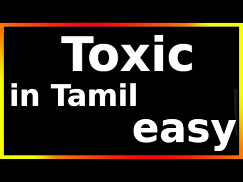 toxic meaning in tamil