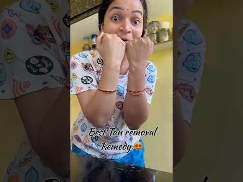 Best tan removal Remedy😱 home remedy for removing Tan #homeremedies #remedies #skincare