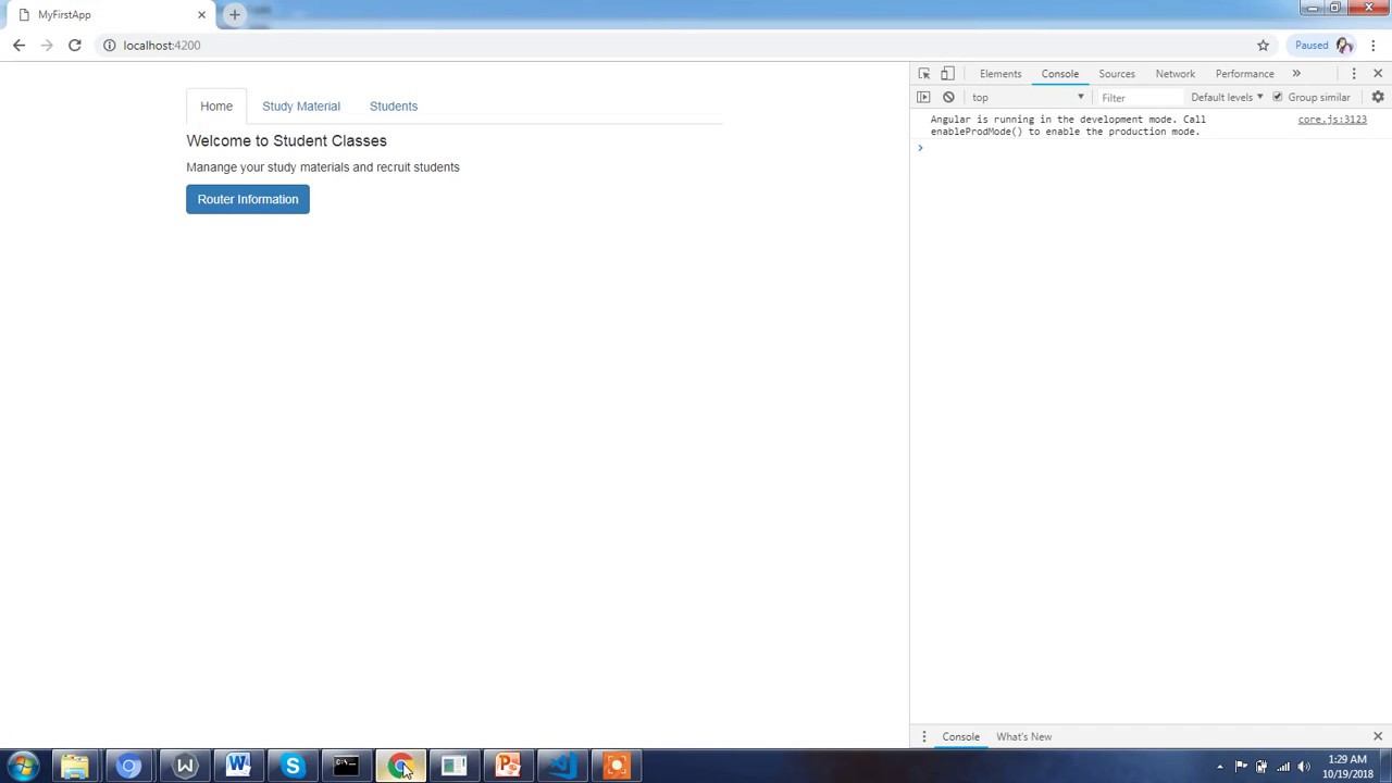 Angular 6 - Fetching parameters from Routes