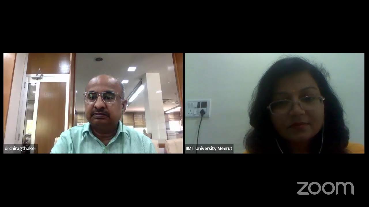 MoE INNOVATION CELL Sponsored IMPACT LECTURE SESSION 1 by Prof Chirag Thaker