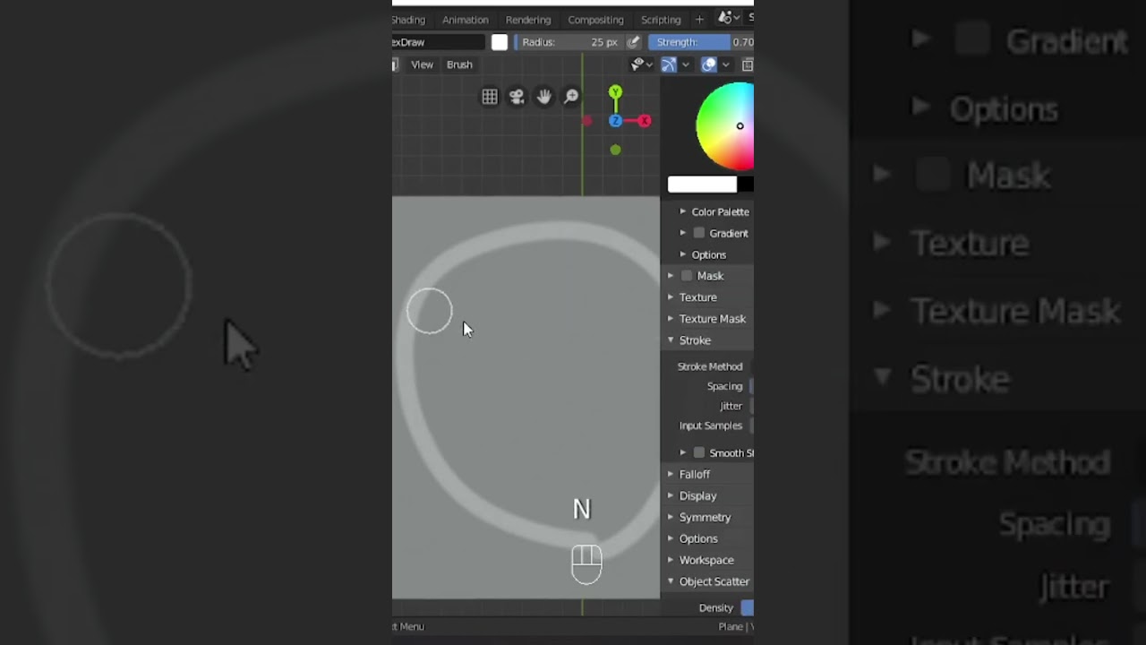 blender beginner tutorial 16 Bump Map #blender3dmodelingtutorial #blendermaterials #normalmap