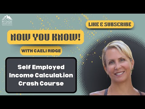 Self Employed Income Calculation Crash Course