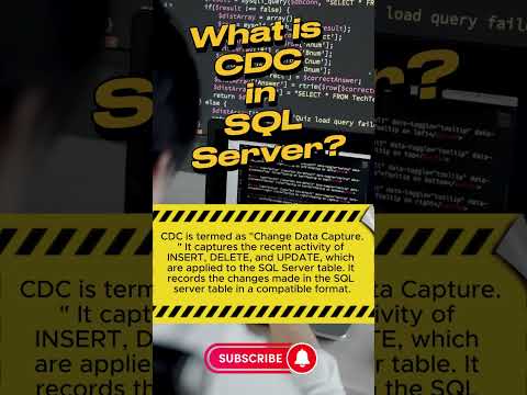 What is CDC in SQL Server? #shorts #ytshorts