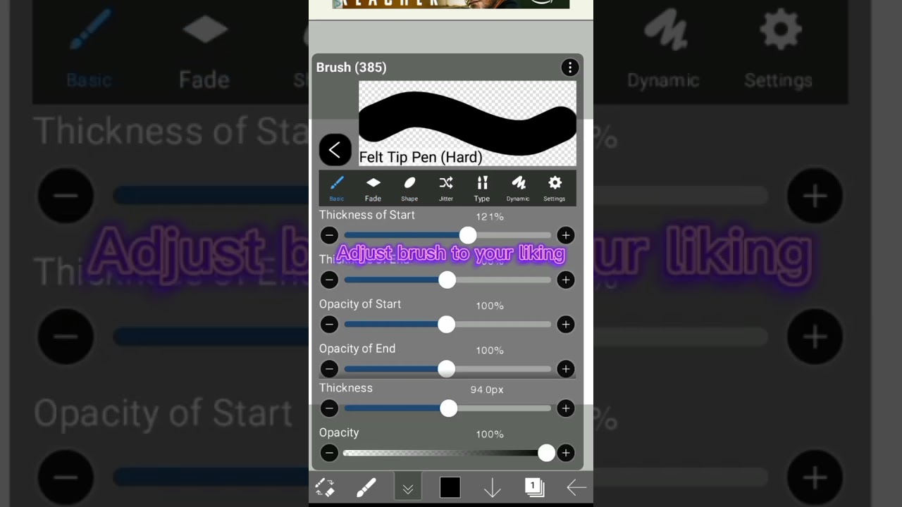 How to Make a Custom Brush in IBISPAINT X! Tutorial