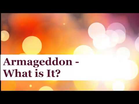 Jehovah's Witnesses (Religion) Armageddon