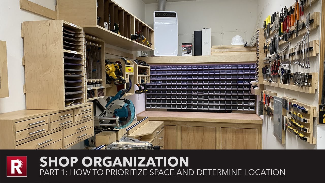 Shop Organization - Part 1: How To Prioritize Space and Determine Location