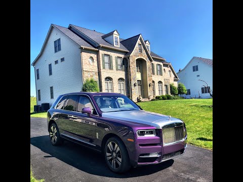 Twilight Purple 2020 Rolls-Royce Cullinan: 72-Hours of Royalty