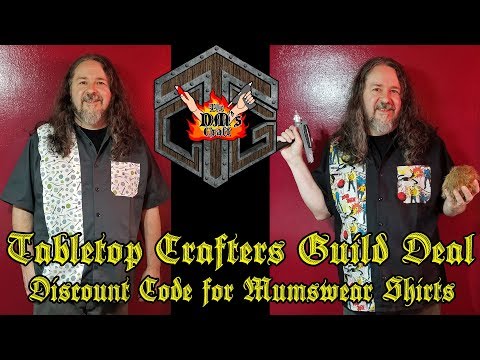 Discount Code for Mumswear Shirts (Tabletop Crafters Guild)