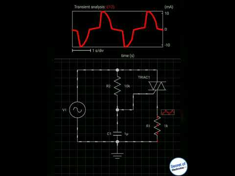How Triac work in electronics circuit
