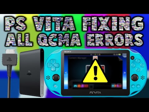 Fixing All ERRORS With QCMA! Any Firmware PS Vita!