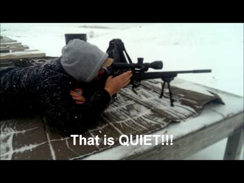 Savage MkII FV SR .22 LR with a SWR Spectre II Suppressor