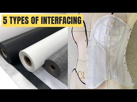 CORSET INTERFACING 101: The best interfacing for Corsets/Bustiers and Garments