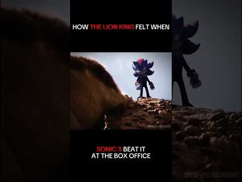 Sonic 3 vs Mufasa #MovieShadow @ultrashroomz