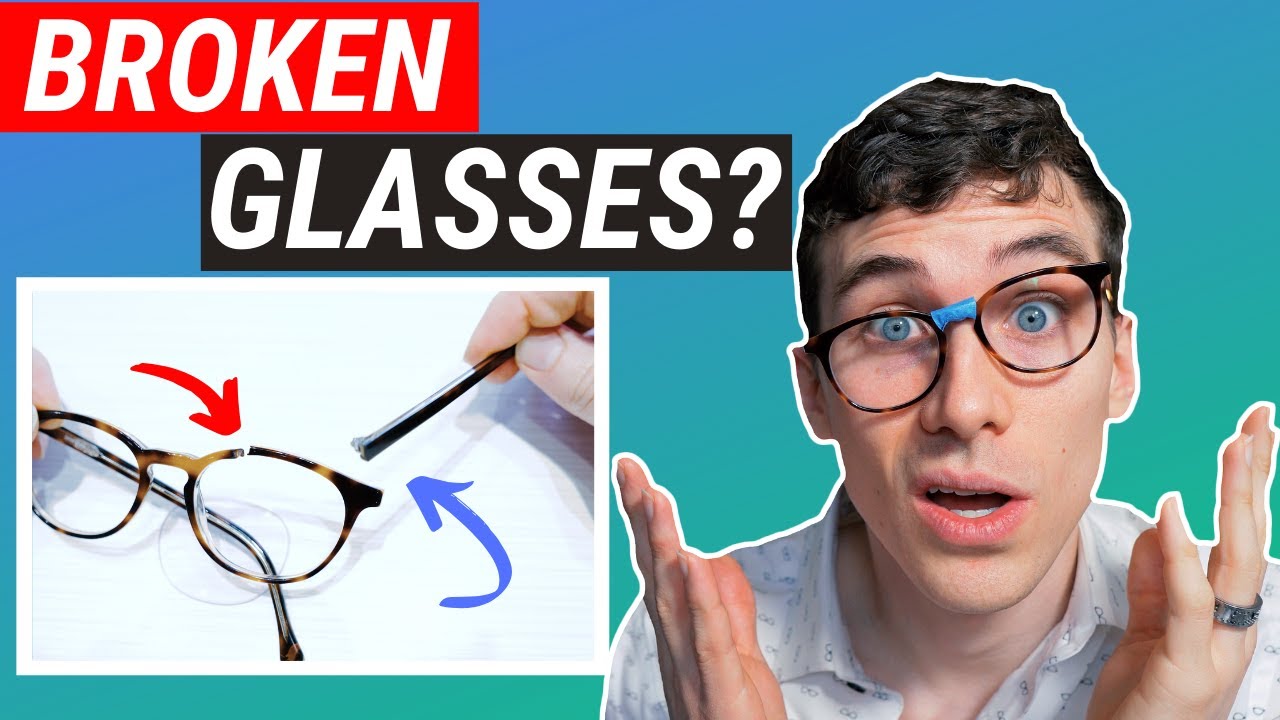 How to Fix Broken Glasses at HOME - (and Adjust Them Too)