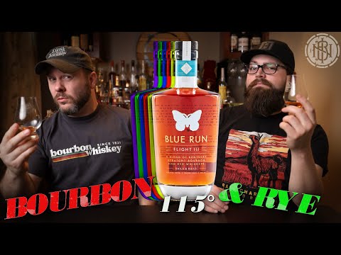 Blue Run Flight Series III "Sails & Rails" Micro-Batch Bourbon+Rye - Short & Sweet Review