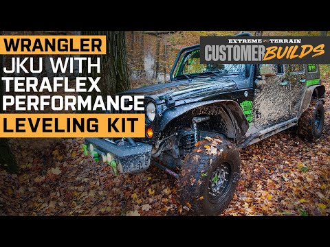 2009 Jeep Wrangler JKU with Teraflex Performance Leveling Kit | ExtremeTerrain Customer Builds