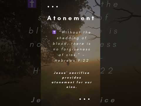 Bible Verses: Atonement