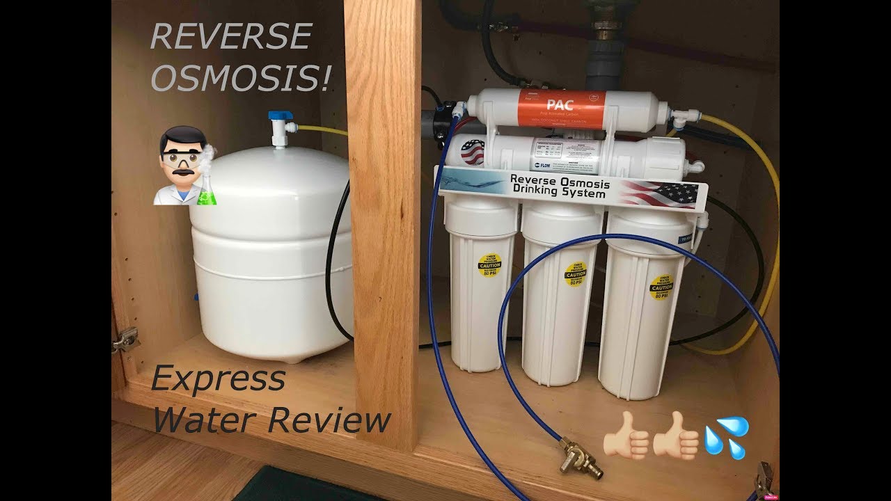 Reverse Osmosis - Express Water 5 Stage Filtration System