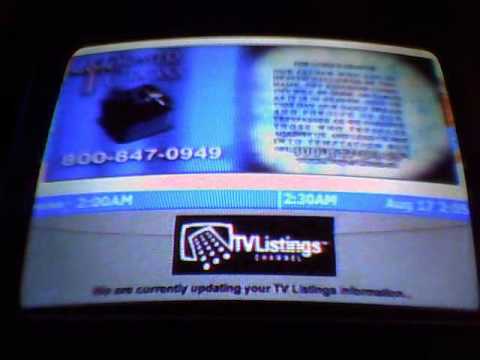 Victoria TV Listings channel Tue Aug 17 2010 still experiencing technical difficulties