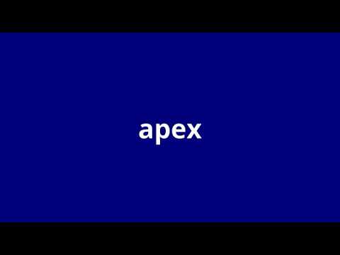 what is the meaning of apex