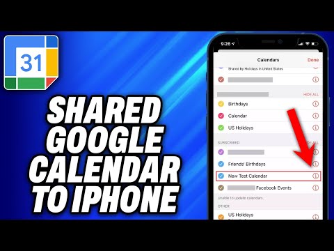 How To Add Shared Google Calendar to iPhone (2025) - Easy Fix