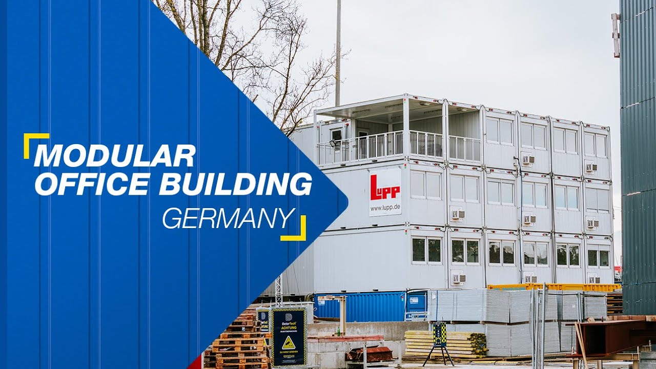 Modular construction office in Hamburg | CONTAINEX