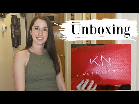 Klassy Network Unboxing | brami try on | built in bra
