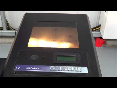 Quick, accurate and inexpensive. The GE5418L Double Laser Headlamp Beam ...