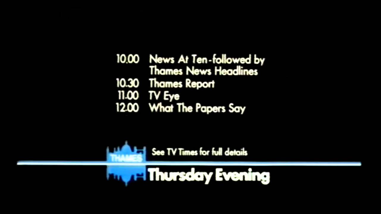 Thames Television Interval Mock