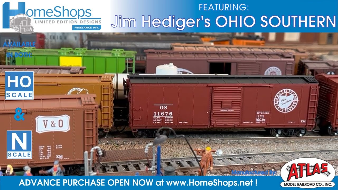 Ohio Southern Home Shops-Atlas USRA Rebuilt Steel Box Car Introduction