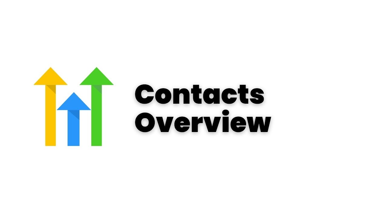 Overview of Contacts | Go High Level Tutorial