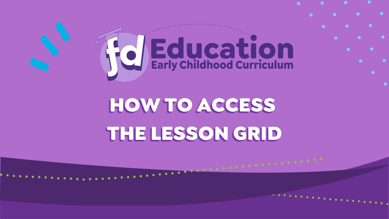 How to Access the FDEducation Lesson Grid
