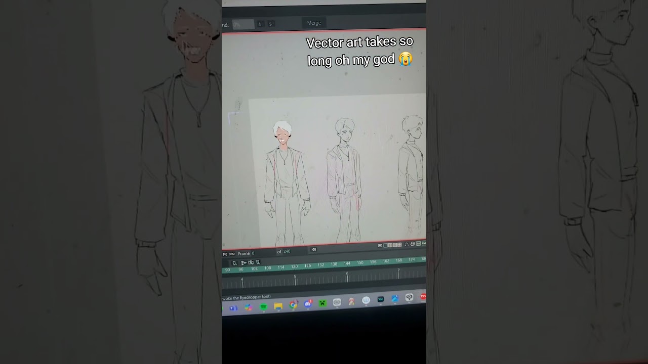 I'm just over here moving dots around and all that #art #digitalart #artstruggles #vectorart