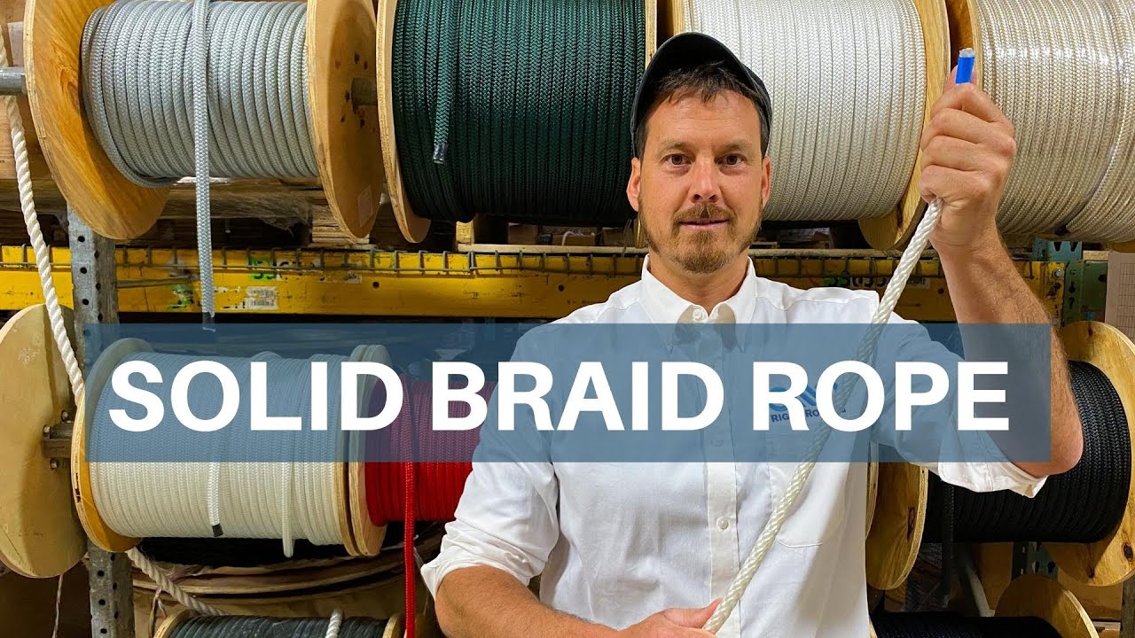 Solid Braid Nylon Rope | Solid Braid Polyester Rope | Polyester vs Nylon