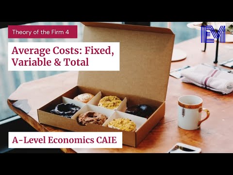 Average Costs: Variable, Fixed & Total | A-Level Economics | Theory of The Firm 4