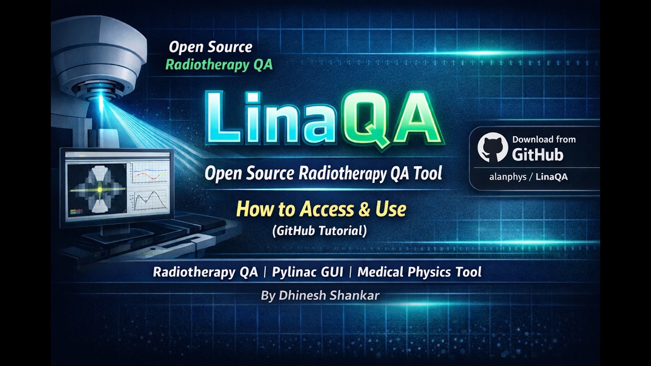 Open Source Radiotherapy QA Tool | LinaQA | GitHub Access & Overview