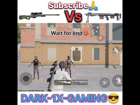 Bgmi New Sniper DSR gun Vs AWM gun damage test😱🔥3.3 New update #bgmitipsandtricks#pubgmobile