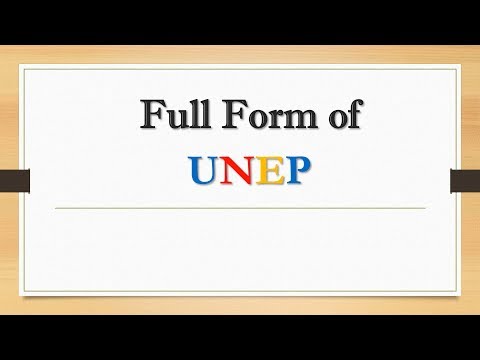 Full Form of UNEP || Did You Know?