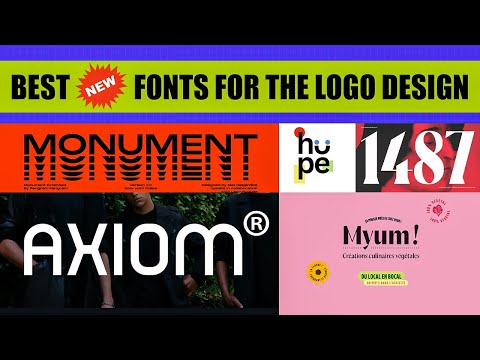Tired of Overused Fonts? These are the Best New Fonts for Logo & Branding Design.