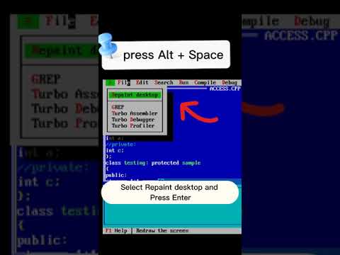 Mouse not working in turbo? | Solution for mouse problem | Turbo C++ tricks