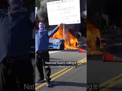 LA Clashes Escalate as Trump, Newsom Spar Over Troops