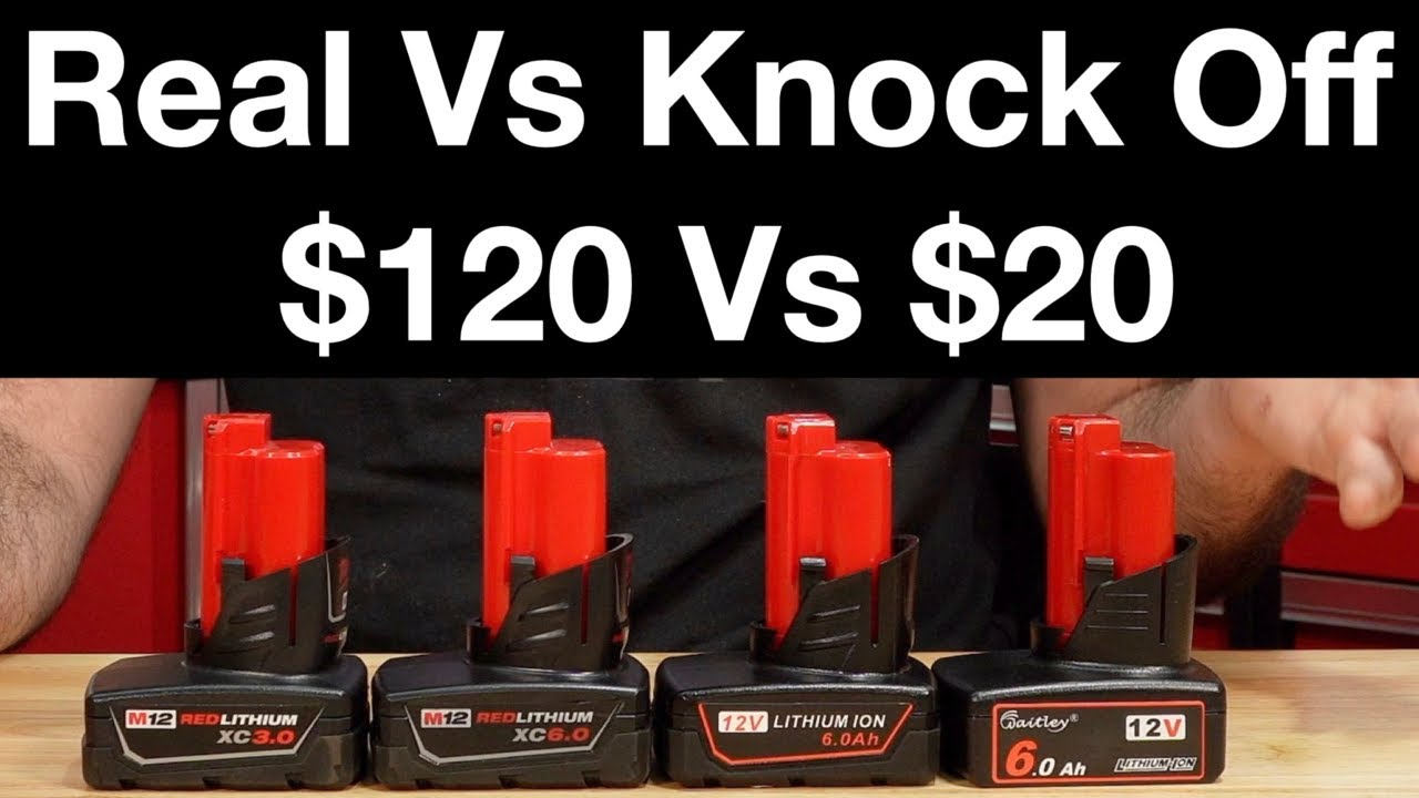 M12 6ah Vs The Knock Off