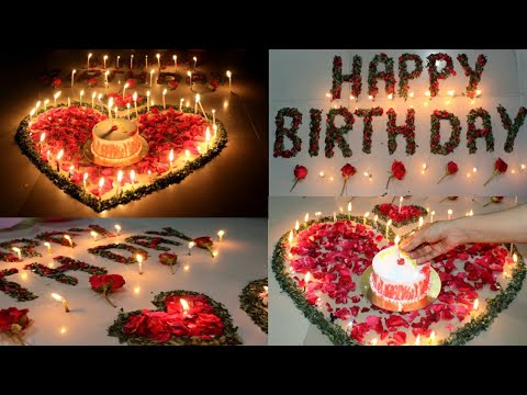 Simple And Easy Birthday Decoration Ideas at Home | Birthday Suprise Ideas| Birthday Room Decoration
