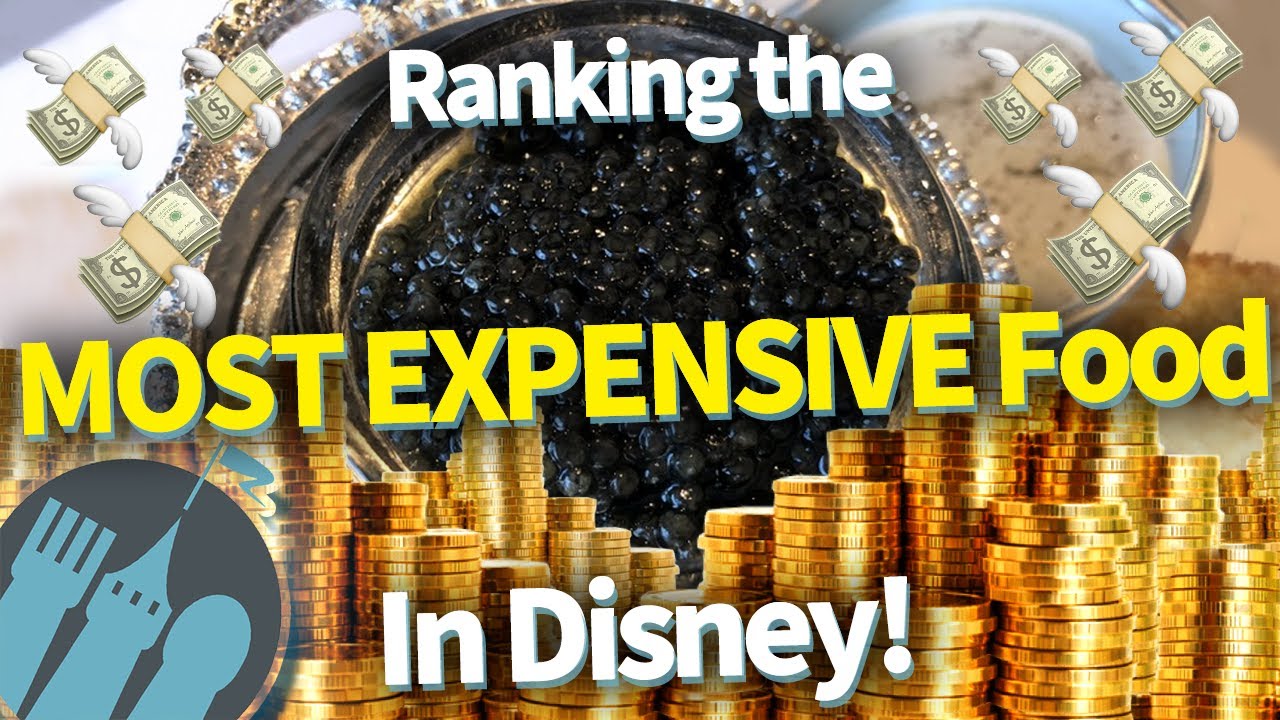 MyDisneyFix | Ranking the Most Expensive Disney Food! | DFBGuide